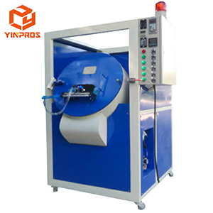 large size automatic barrel paint spraying machine for wooden toys_
